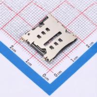 China Secure cartridge MicroSIM card holder Megastar ZX-MSIM-281.55J withstanding voltage AC 500 volts rms for sale