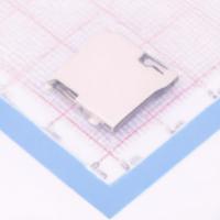 China Compact design Megastar ZX-TF-481.8J MicroSD card socket optimized for seamless electronic integration for sale