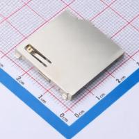 China Standard SD Card Socket Long Body Megastar ZX-SD-282.8Y with Write Protect Lock Unlock Functionality for sale