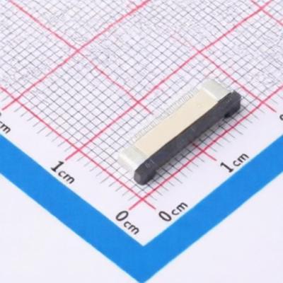 China 0.5mm Pitch Right Angle Horizontal Plug in Connector Megastar ZX 0.5FPC 2H CTSX22P for Flat Cable PCB for sale