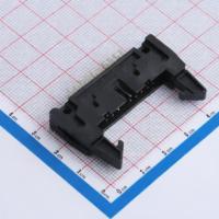 China Megastar ZXIDC254210PZN 254mm Pitch 10 Positions Connector Brass Contacts Gold Flash Plating for PCB for sale