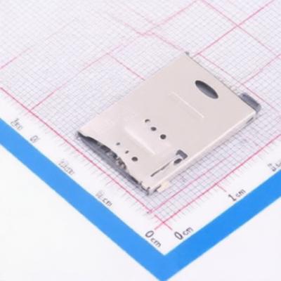 China Self ejecting MiniSIM card holder Megastar ZX SIM 48185J 62 compatible with various electronic devices for sale