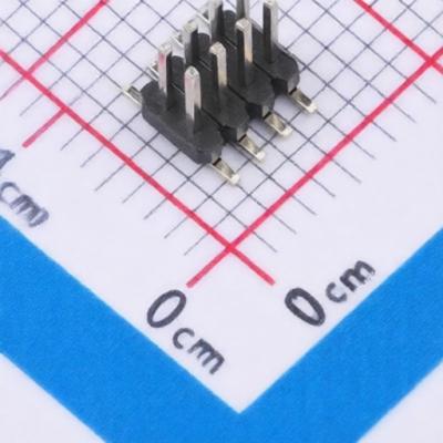 China Connector with 1.0 Amps Current Rating Megastar ZX-PZ1.27-2-4PWZ Featuring Gold Flash Brass Contacts for sale