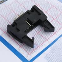 China Durable PCB Connector Megastar ZX-IDC2.54-2-5PZN Featuring 5 Positions and Brass Gold Flash Contacts for sale