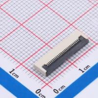China Compact surface mount flip top connector Megastar ZX-0.5FPC-FWX-H2-26P for flexible printed circuits for sale
