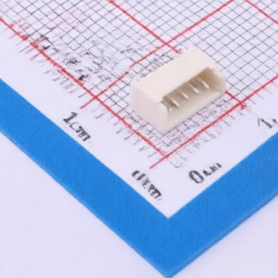 China 5 pin connector Megastar ZX MX125 5PZZ with natural colored PA housing and tin plated brass contacts for sale