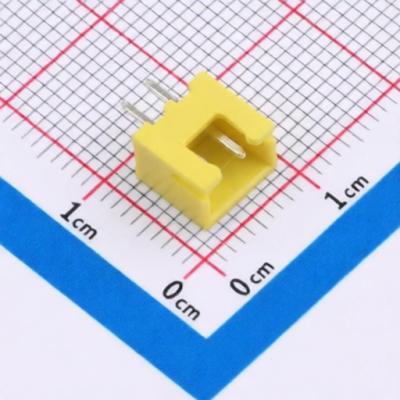 China Connector terminal Megastar ZX-XH2.54-2PZZ-Y 2 pin straight pin electronic component for connections for sale
