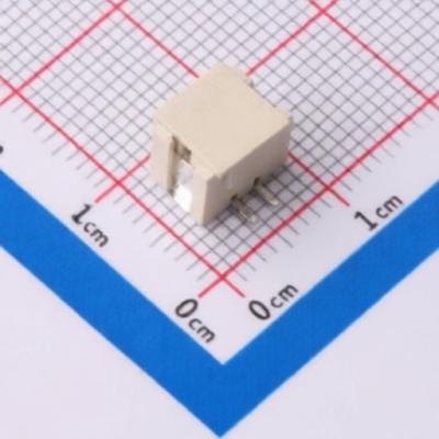 China Vertical Mount PH2.0 2 Pin Connector Megastar ZX-PH2.0-LT2P with LCP Housing and 500V AC Withstand Voltage for sale