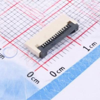 China 0.5 pitch easy on type connector Megastar ZX-0.5FPC-2H-QFX16P designed for pcb layout and flat cable for sale