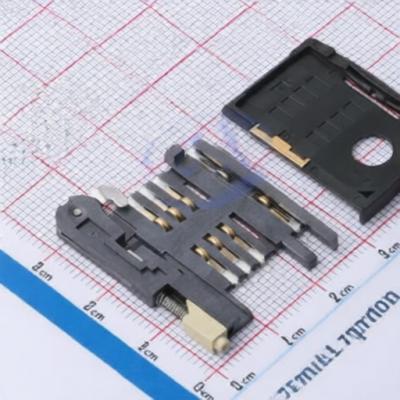 China Two piece MiniSIM card holder and tray set Megastar ZX-SIM-483J-2 durable connectivity design for sale