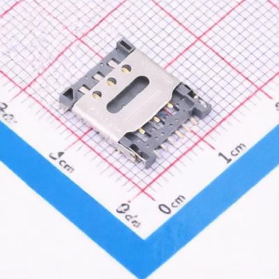 China Megastar ZX NSIM 2814J flip type NanoSIM card holder offering connection solution for mobile devices for sale