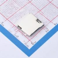 China MicroSD TF Card Socket Megastar ZX TF 2818X Featuring 9 Pin Connector for Data Storage Applications for sale