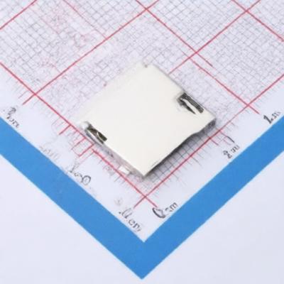 China MicroSD TF Card Socket Megastar ZX TF 2818X Featuring 9 Pin Connector for Data Storage Applications for sale