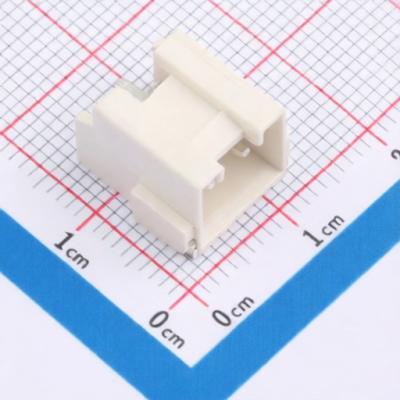 China 2 position horizontal mount connector Megastar ZX-VH3.96-2PWT engineered for dependable electronic for sale