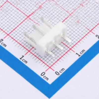 China Durable Megastar ZX-VH3.96-3PZZ electronic component featuring PA66 UL94V0 plastic housing and tinned brass contacts for sale