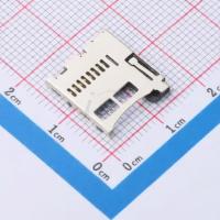 China Connector MicroSD TF Card Socket Internal Welding Model Megastar ZX-TF-481.85J Lin R Series for sale