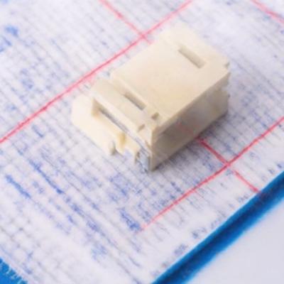 China PH2.0 4 Pin Right Angle Connector Megastar ZX-PH2.0-WT4P with Brass Contacts and LCP Plastic Housing for sale