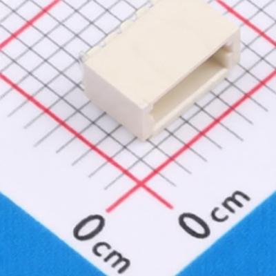 China Connector 1.0mm Pitch Megastar ZX-SH1.0-4PWT Brass Tin Plated Contacts and LCP Natural Color Housing for sale