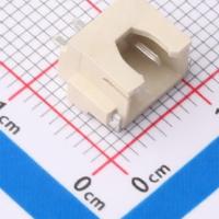 China Wire to board connector Megastar ZX XH2 54 2PWT 2 pin with brass tin plated contacts and solder tabs for sale