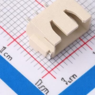 China electronic connector Megastar ZX-XH2.54-3PWT with 2.5mm pitch brass tin plated contacts and LCP socket for sale