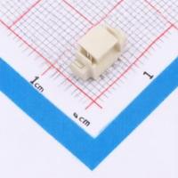 China vertical mount 4 pin connector Megastar ZX MX1.25 4PLT with LCP housing and tin plated brass contacts for sale