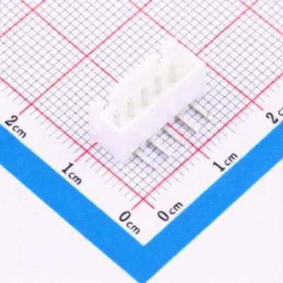 China 5 Pin Right Angle Male Header Connector Megastar ZX-XH2.54-5PWZ Suitable for XH 2.54 Series Devices for sale
