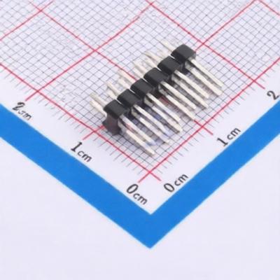 China High Temperature 2xN Pin Connector Megastar ZX-PZ2.54-2-6PZZ with Gold Flash Copper Alloy Contacts for sale