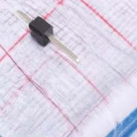 China 2.54mm Pitch Single Position Connector Megastar ZX-PZ2.54-1-1PZZ with Gold Flash Plated Brass Contacts for sale