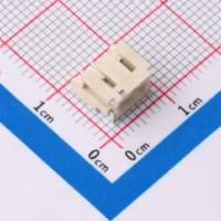 China 2 point horizontal mount connector Megastar ZX-PH2.0-WT2P with natural LCP housing and rated current of 2 amps AC DC for sale