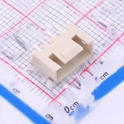 China Pcb connector Megastar ZX HA2544PZZGW with 3 amp rated current and 254 millimeter pitch pin headers for sale