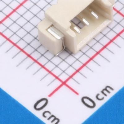 China 3 Pin Connector 1.25mm Pitch Brass Tin Plated Contacts Natural Color Housing Megastar ZX-MX1.25-3PWT for sale