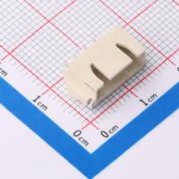 China Megastar ZX XH2544PWT 25mm pitch 4 pin right angle surface mount connector with natural LCP housing for sale