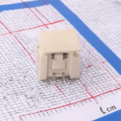 China 2 millimeter pitch connector Megastar ZX-HY2.0-2PLT with brass tin plated contacts and LCP housing material for sale