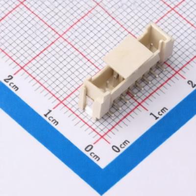 China Durable Megastar ZX-HY2.0-8PLT connector featuring LCP housing and brass contact pins with tin plating for sale