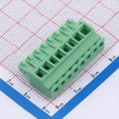 China Precision engineered Megastar ZX-DGKA-3.81-8P connector designed for in electronic manufacturing for sale