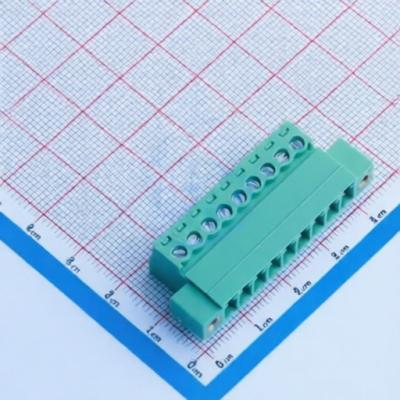 China Precision electronics connector Megastar ZX-DGRKP-3.81-9P suitable for industrial electronic devices for sale