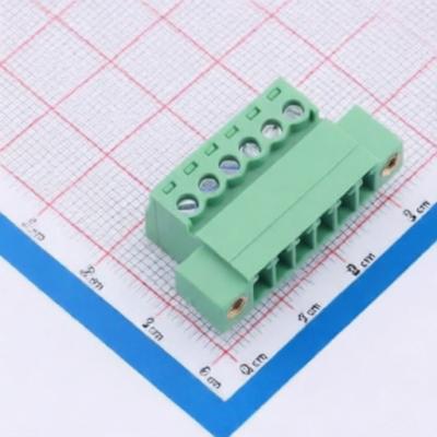 China Durable electronic connector Megastar ZX-DGRKP-3.81-6P designed for performance in complex assemblies for sale