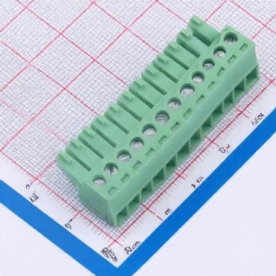China High precision electronic connector Megastar ZX-DGK-3.81-12P suitable for complex electronic systems for sale