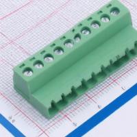 China Industrial Megastar ZX-DGRK-5.08-9P connector designed for in high reliability electronic assemblies for sale