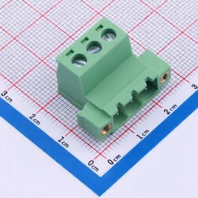 China Industrial electronic assembly Megastar ZX-DGRKP-5.08-3P precision connector for electronic components for sale