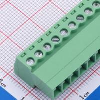 China precision connector Megastar ZX-DGRK-3.81-9P suitable for industrial electronic component applications for sale