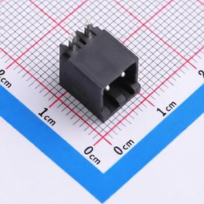 China Connector pin header 3.5 millimeter centerline closed ends black color solderable METZ CONNECT GmbH 31182102 for sale