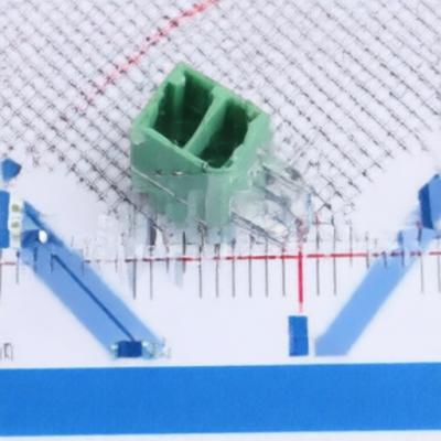 China Durable electronic connector Megastar ZX-DGRC-3.5-2P suitable for precision electronics applications for sale