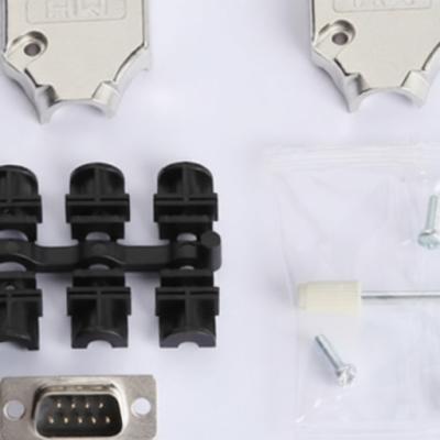 China RoHS Compliant MH CONNECTORS MHDTZK9-DB9P-K Connector with Durable Brass Tin Gold Plated Contacts for sale