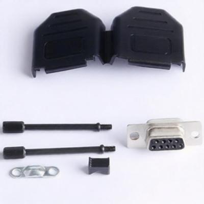China Durable black MH CONNECTORS MHDPPK9-DB9S-K connector rated 250V 3AMP suitable for various applications for sale