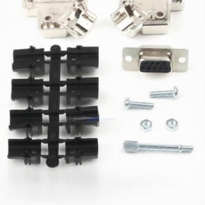 China High Reliability MH CONNECTORS MHD45PK9-DB9S-K Connector with Plastic PBT and Glass Fiber Material for sale