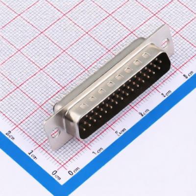 China Durable Plastic Connector MH CONNECTORS MHHDS44-M-N-B-S with Nickel Plated Shell and RoHS Compliance for sale