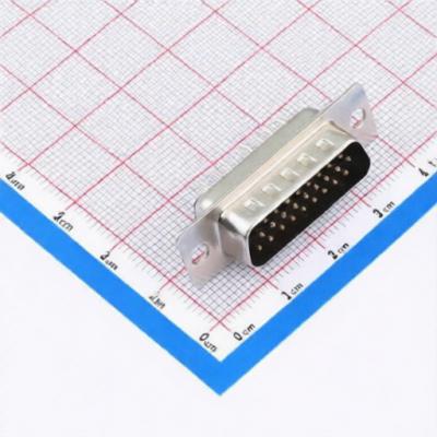 China Durable Plastic Connector MH CONNECTORS MHHDS26-M-N-B-S RoHS Compliant Black Color PBT Material for sale