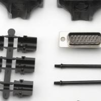 China Electrical connector MH CONNECTORS MHDTPPK15-DB15P-K with 250 volt rating and 3 amp current capacity for sale