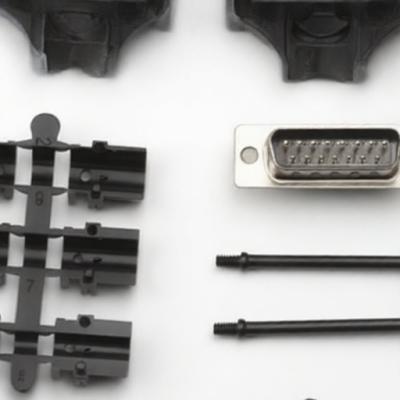 China Electrical connector MH CONNECTORS MHDTPPK15-DB15P-K with 250 volt rating and 3 amp current capacity for sale